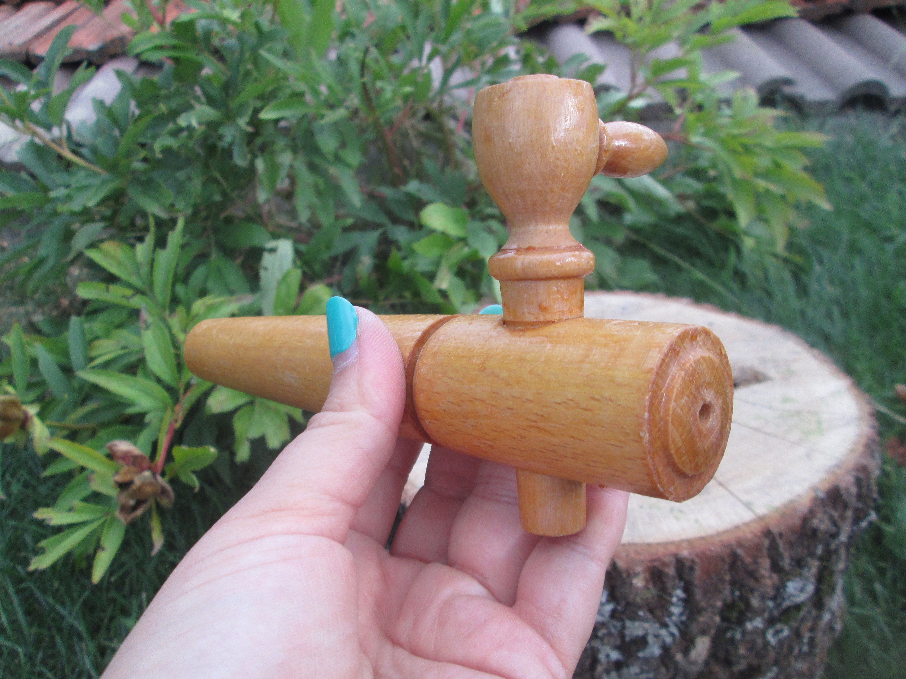 Big Spigot Vintage Wooden Spigot Handmade Spigot Wine - Etsy UK