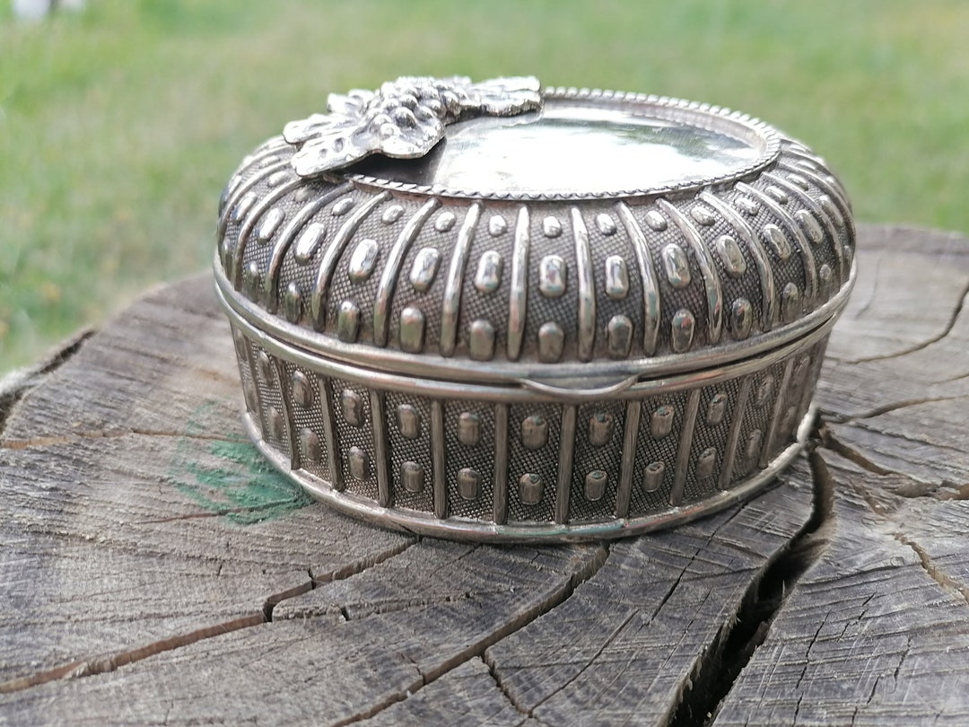Metal Jewellery Box, Vintage Jewellery Box, Metal Jewelry, Тreasure Box ...