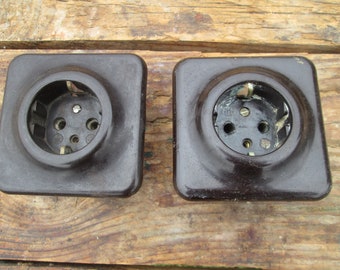 Bakelite Electrical Plug - Etsy