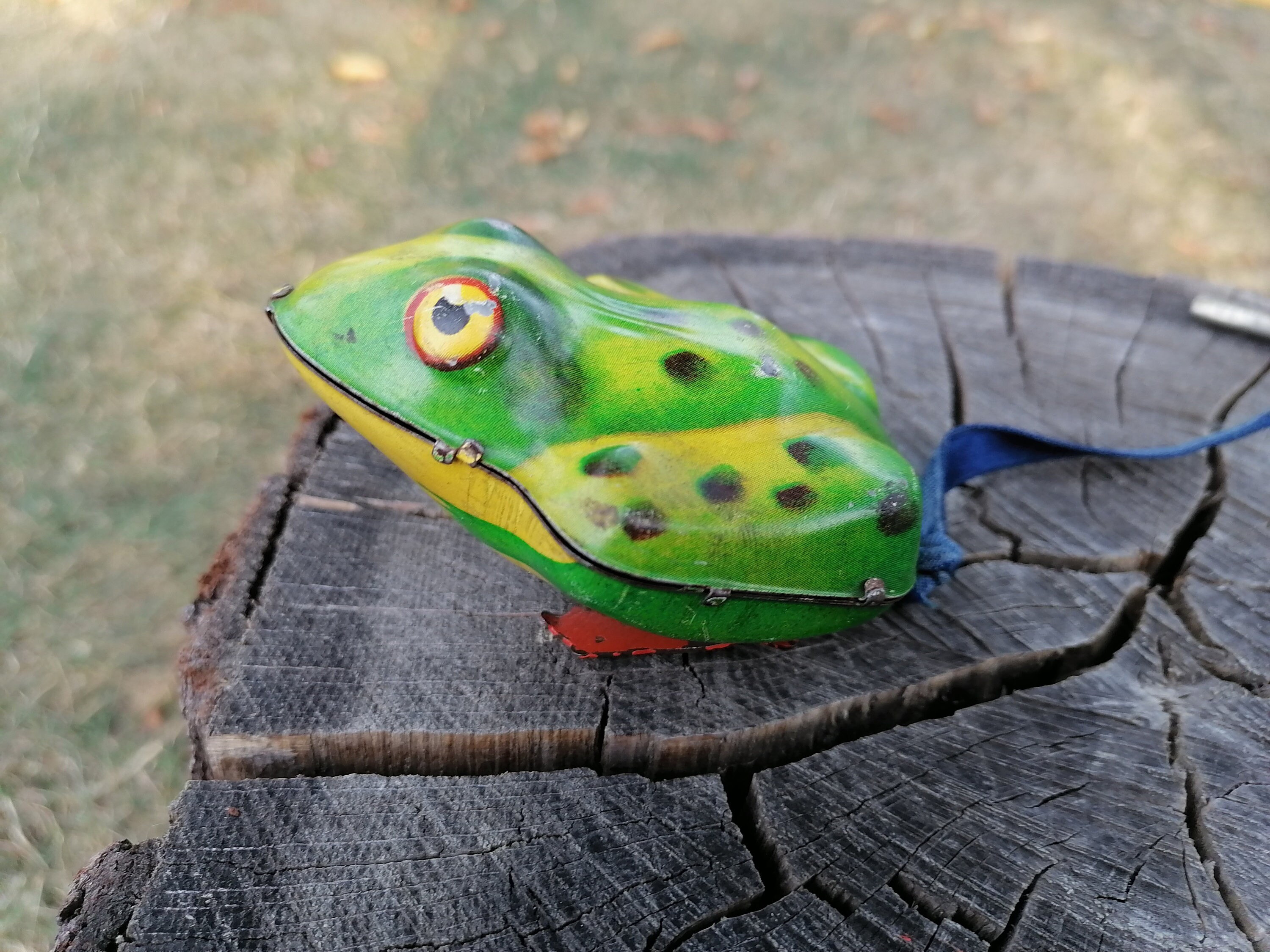 Tin Mechanical Toy, Tin Frog, Wind-up Toy, Toy Frog, Gift for Child ...
