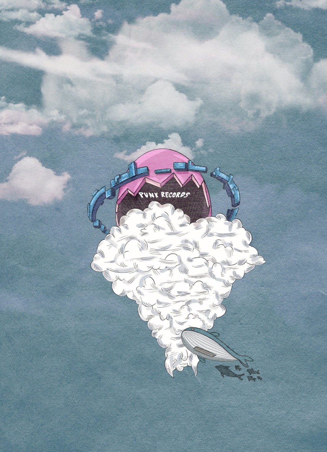 One Piece Egghead Island Arc Punk Records - Etsy