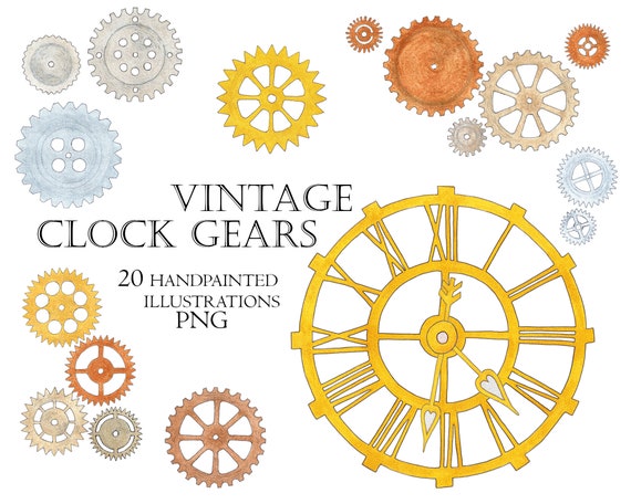 Clockwork Gears Clipart