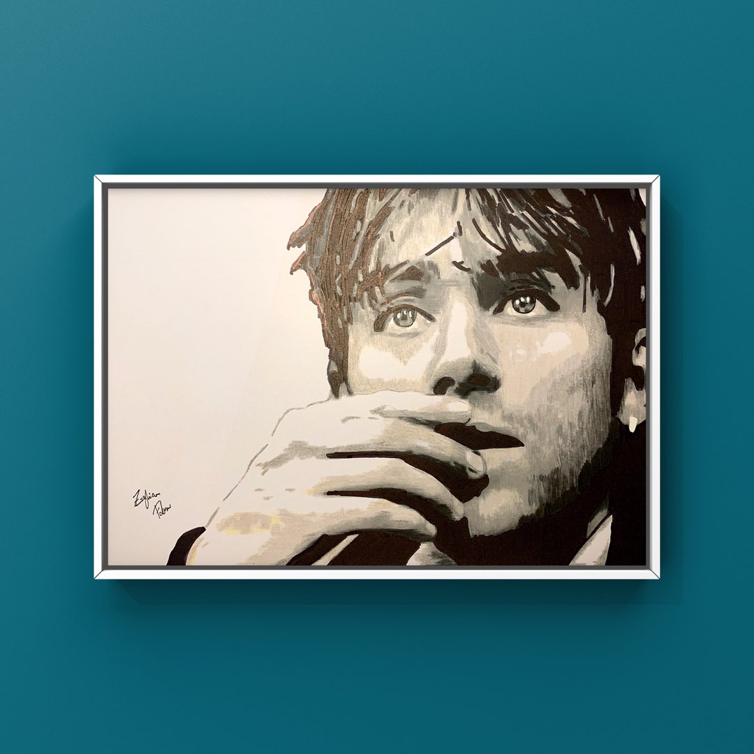 Damon Albarn's Handmade Portrait - Etsy