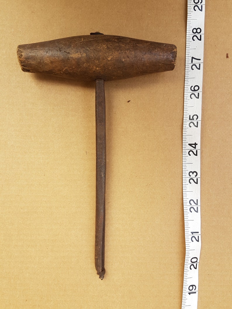 Vintage Gimlet Shell Spike Carpenter's Woodworking Tool - Etsy UK