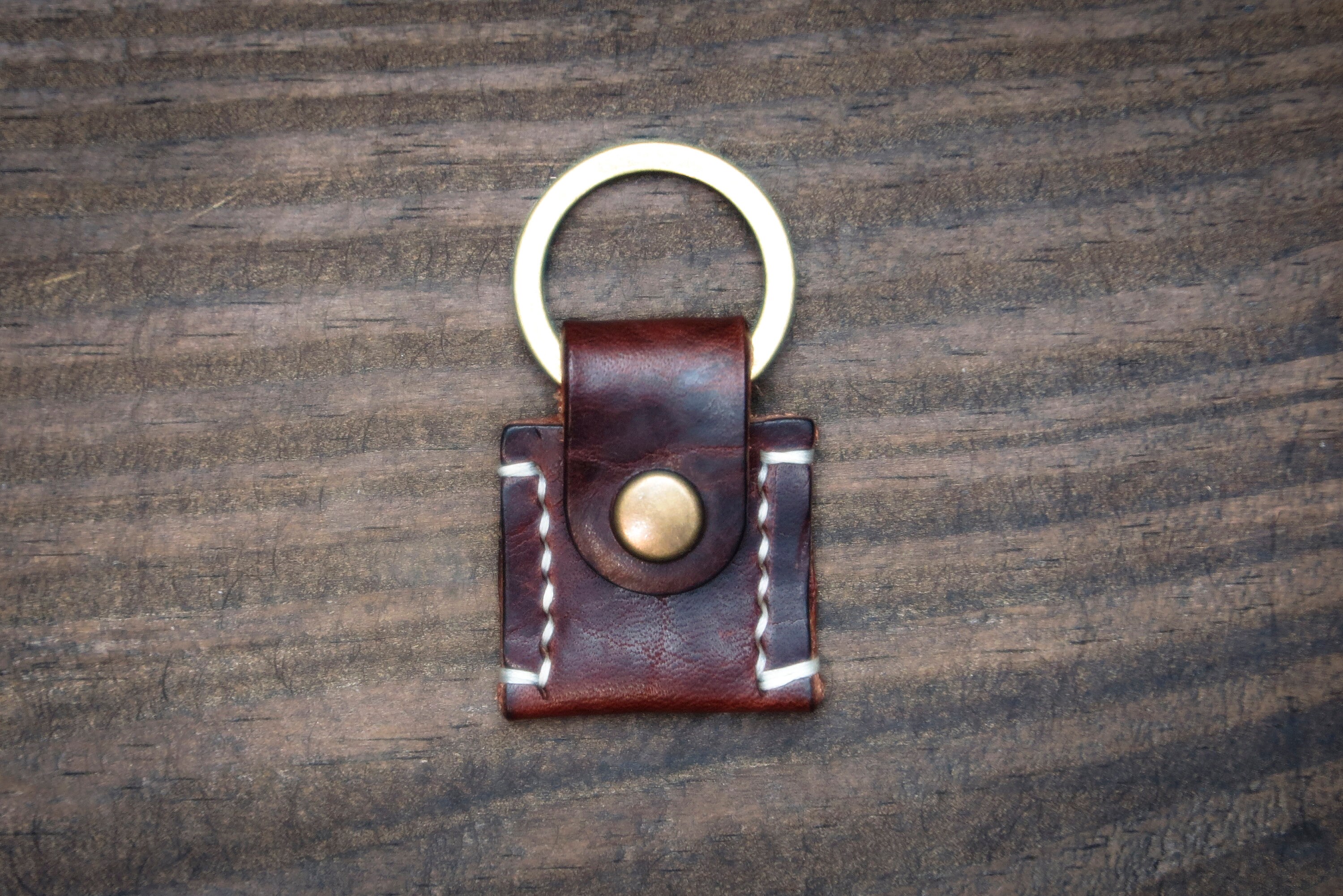 Leather Cash Stash Keychain Emergency Cash Holder Keybill - Etsy
