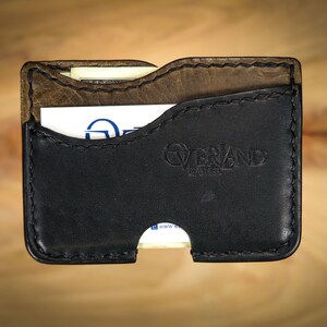 Custom Minimalist Leather Front Pocket Lewis Wallet, RFID Shield and ...