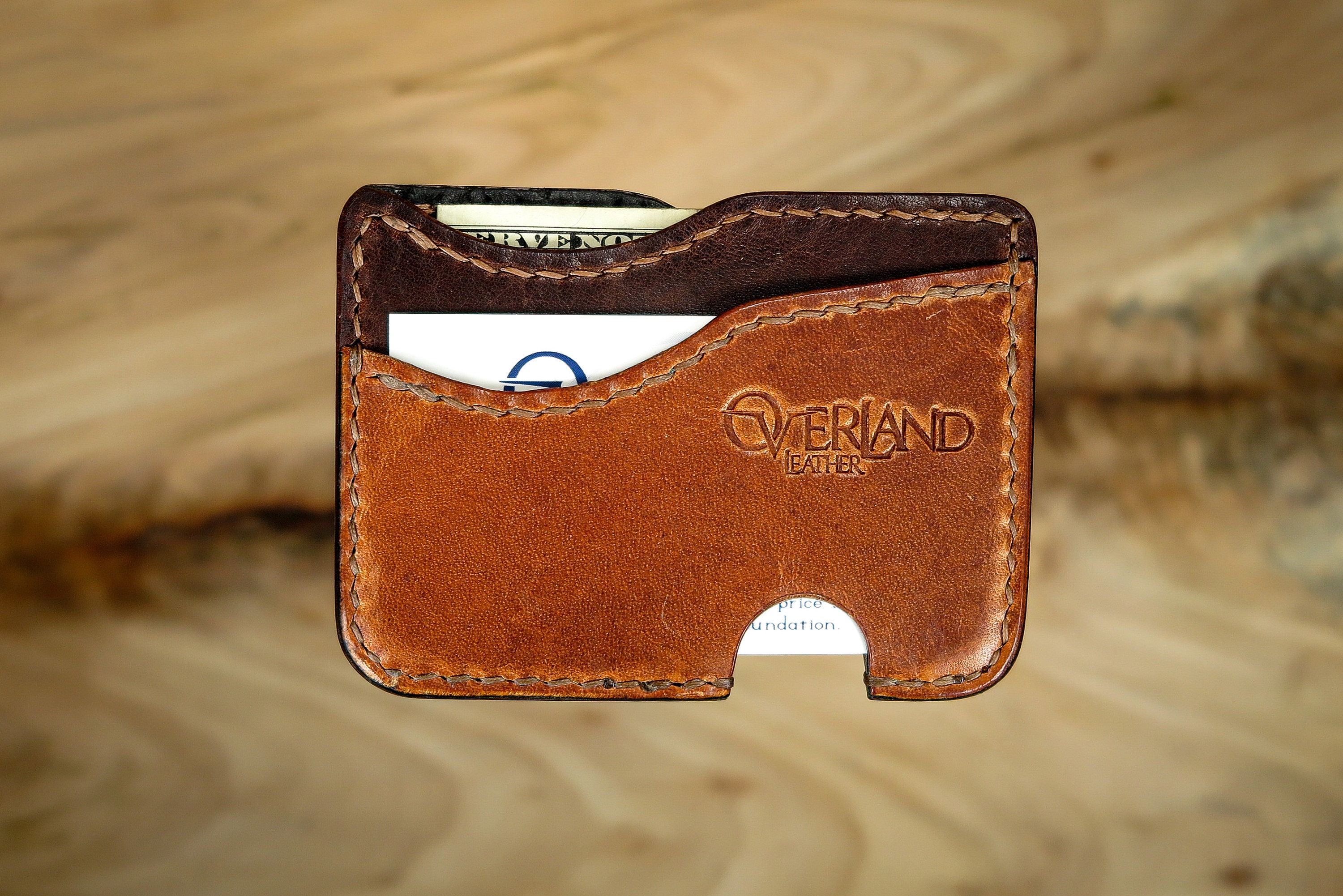 Front Pocket Minimalist Wallet With Challenge Coin Holder, RFID Shield ...