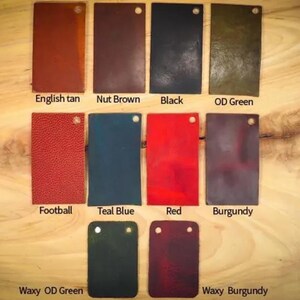 Custom Minimalist Leather Front Pocket Lewis Wallet, RFID Shield and ...