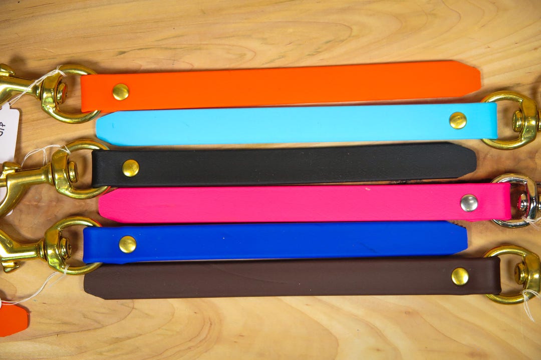 Waterproof Biothane® Long Keychain With Solid Brass Hardware - Etsy