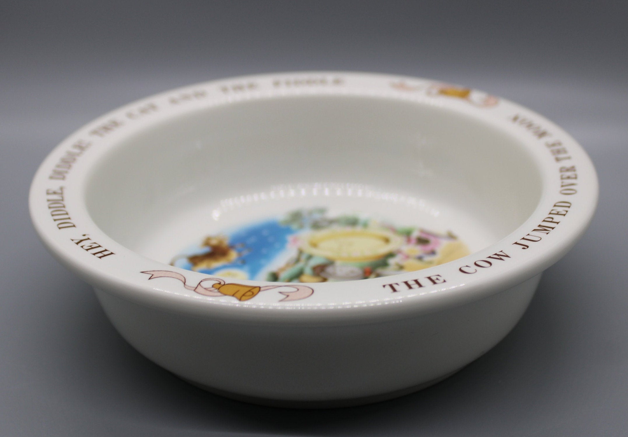 Vintage Bowl Beatrix Potter Baby Porridge Bowl Hey Diddle - Etsy