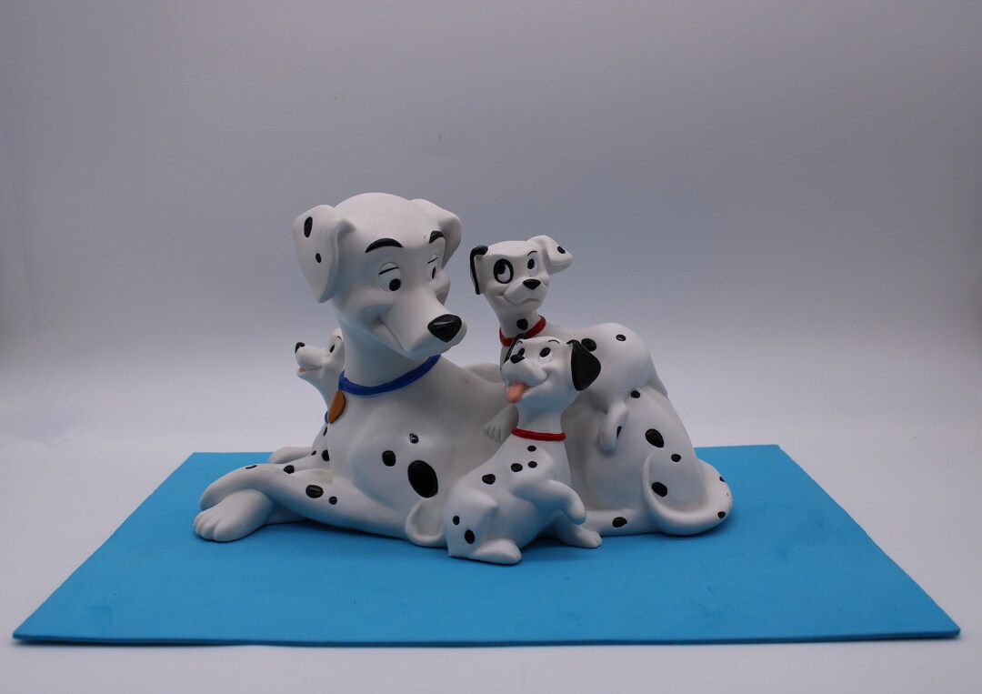 Vintage Dalmations Dog Bank Disney's 101 Dalmations Coin Bank, Adorable ...