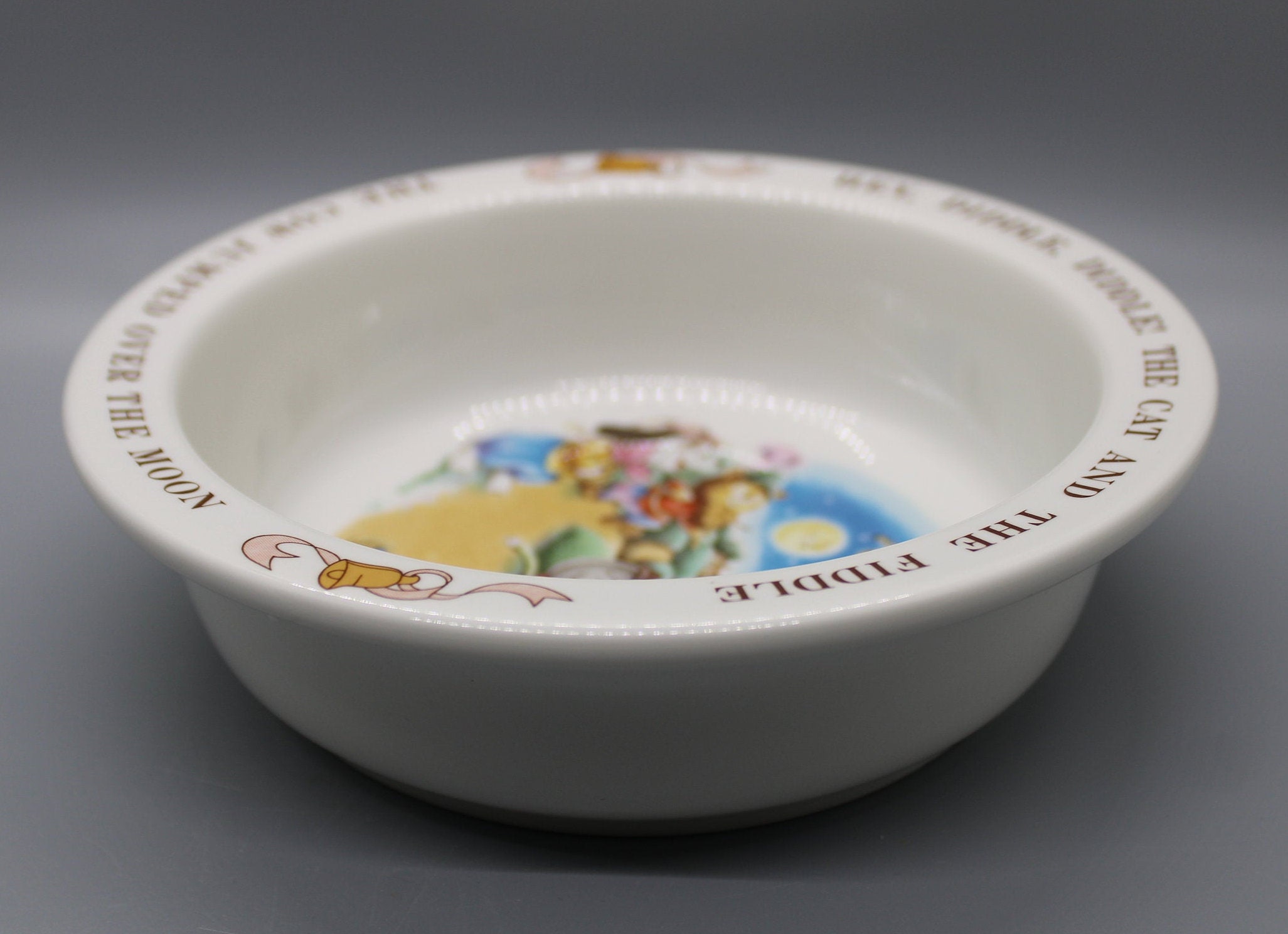 Vintage Bowl Beatrix Potter Baby Porridge Bowl Hey Diddle - Etsy