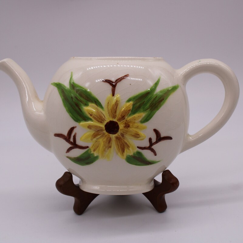 Daisy Tea Pot - Etsy