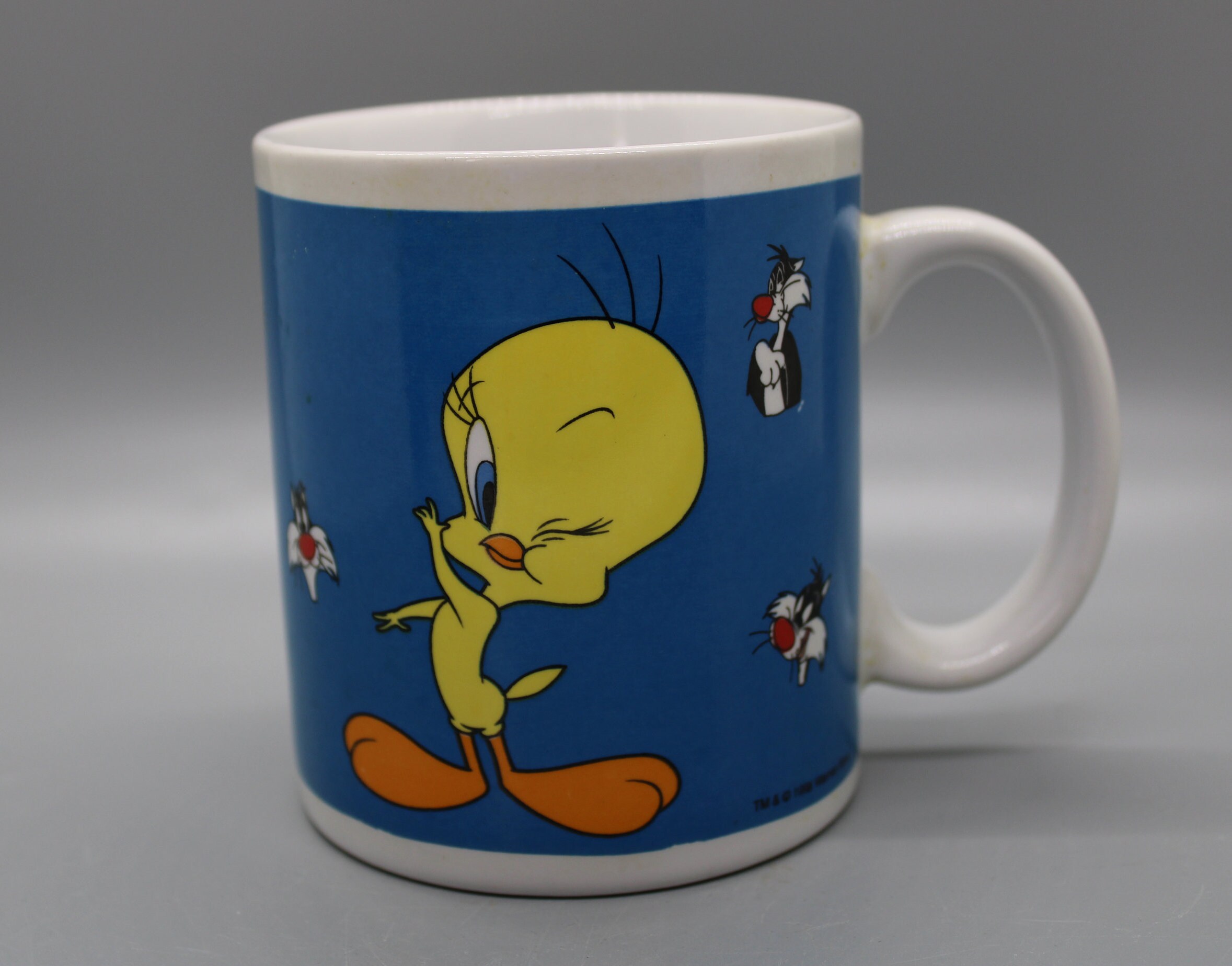 Tweety Bird Holding A Flower