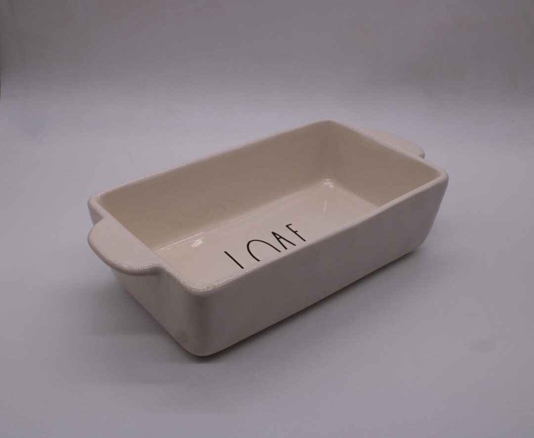 Vintage Rae Dunn Ceramic Loaf Pan, Heavy Ceramic Rae Dunn Artisan ...