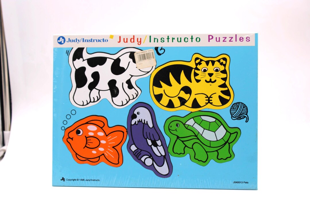 Vintage Judy Instructo Pets Puzzle, 1998, New Old Stock, Never Opened ...