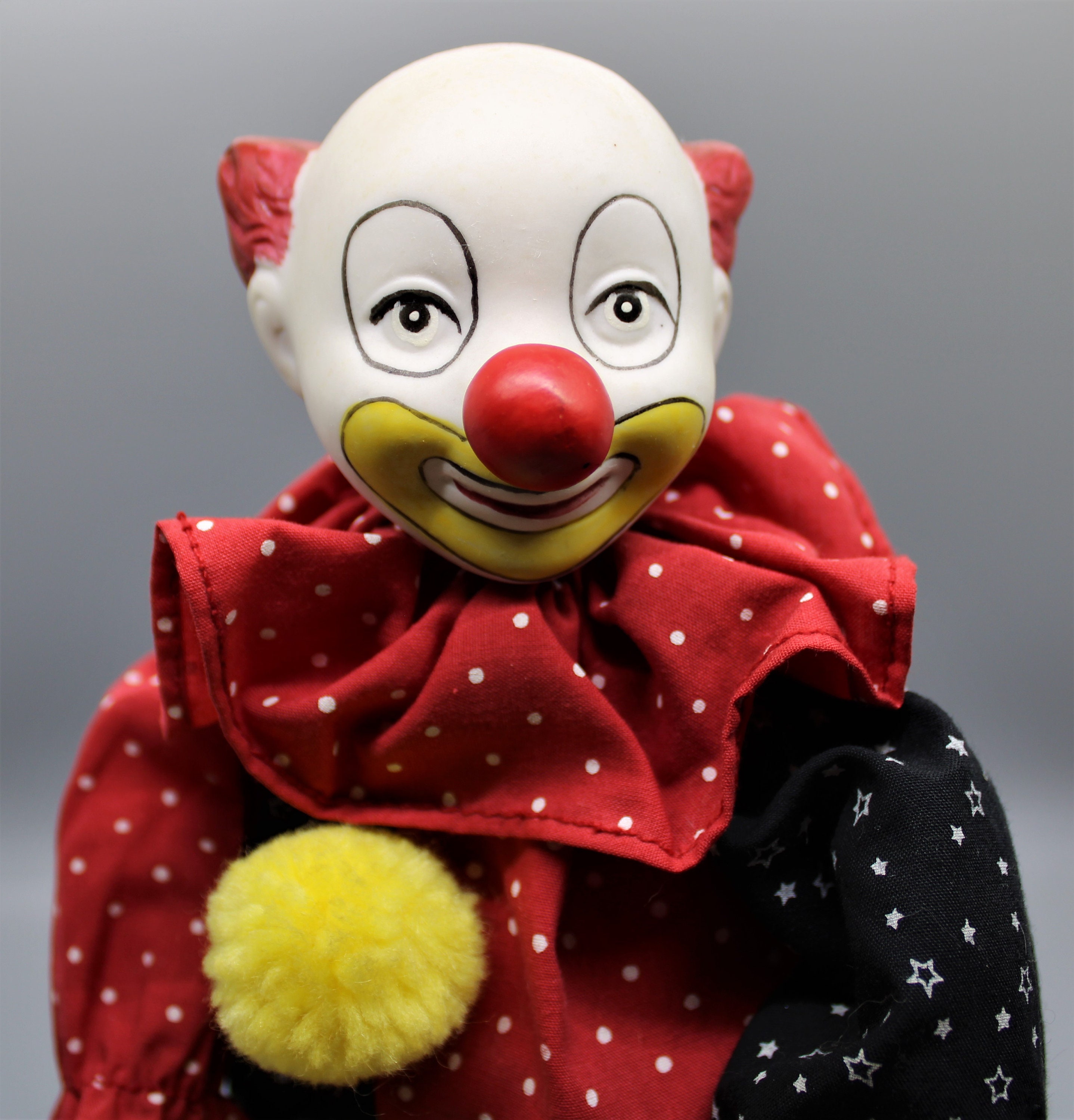 Vintage Clown Music Maker Adorable Clown Plays The Cymbals To - Etsy.de