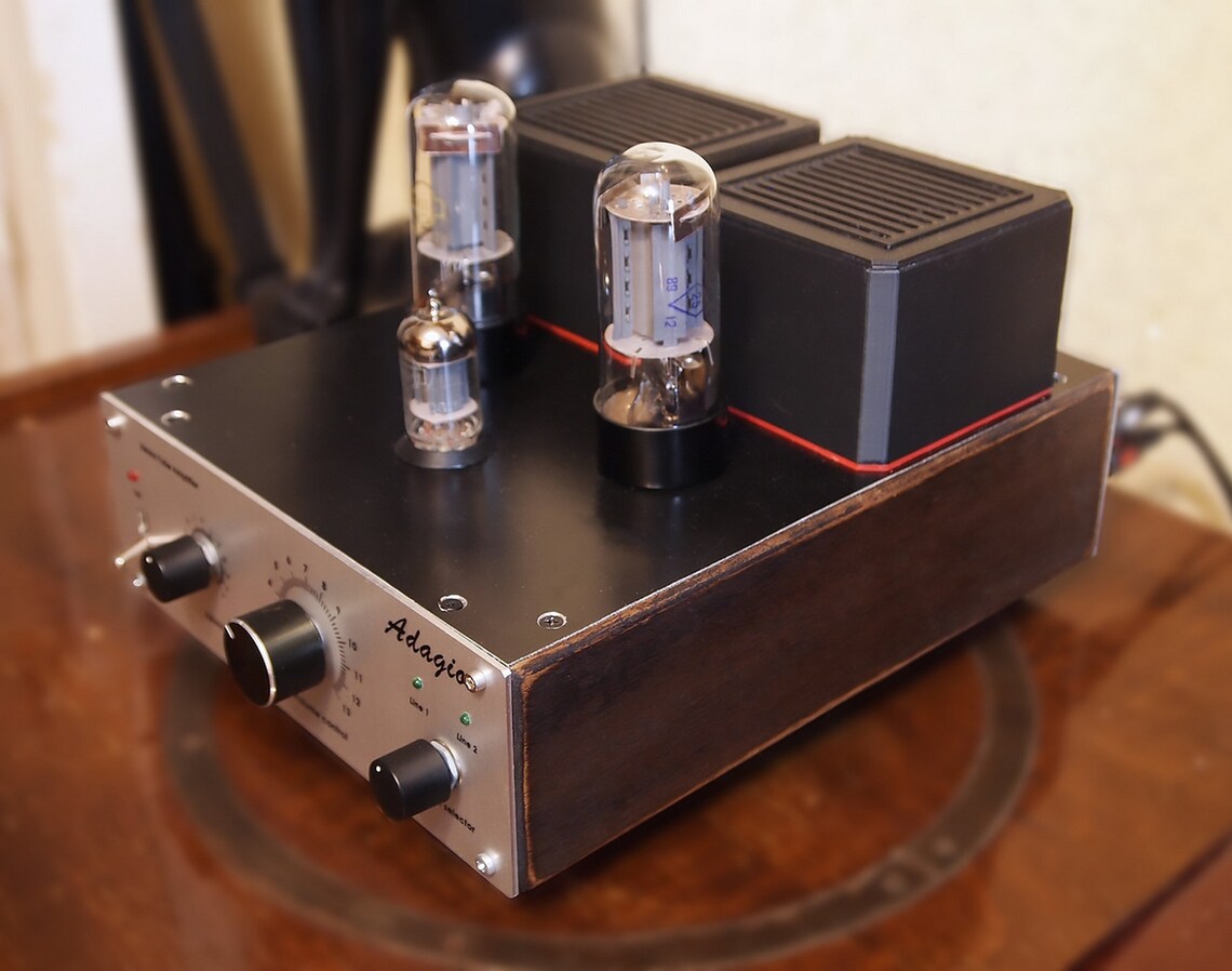 Аudiophile 6P3S 6L6 tube single-ended stereo amplifier | Etsy