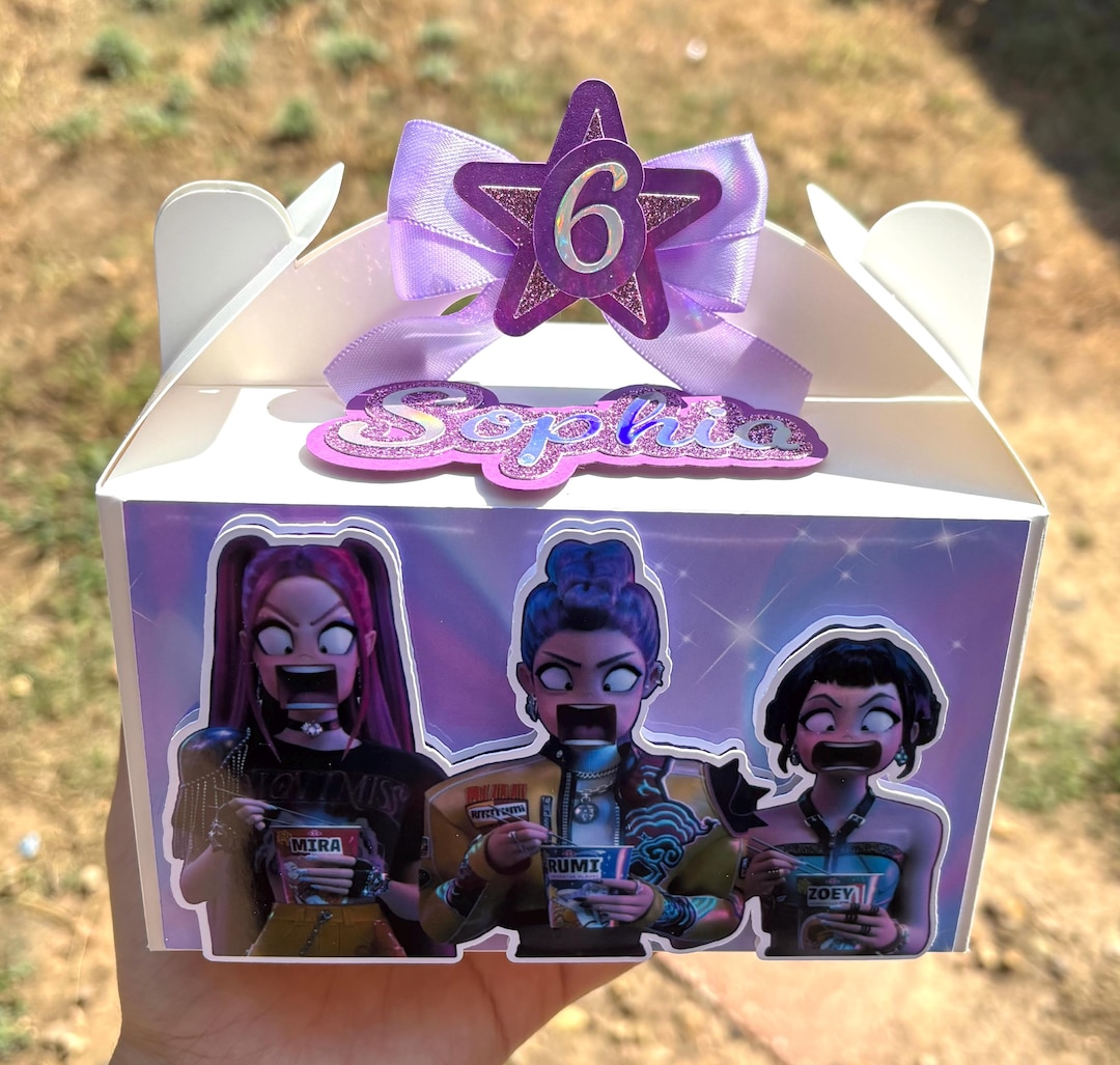 Kpop Party Treat Boxes - Etsy