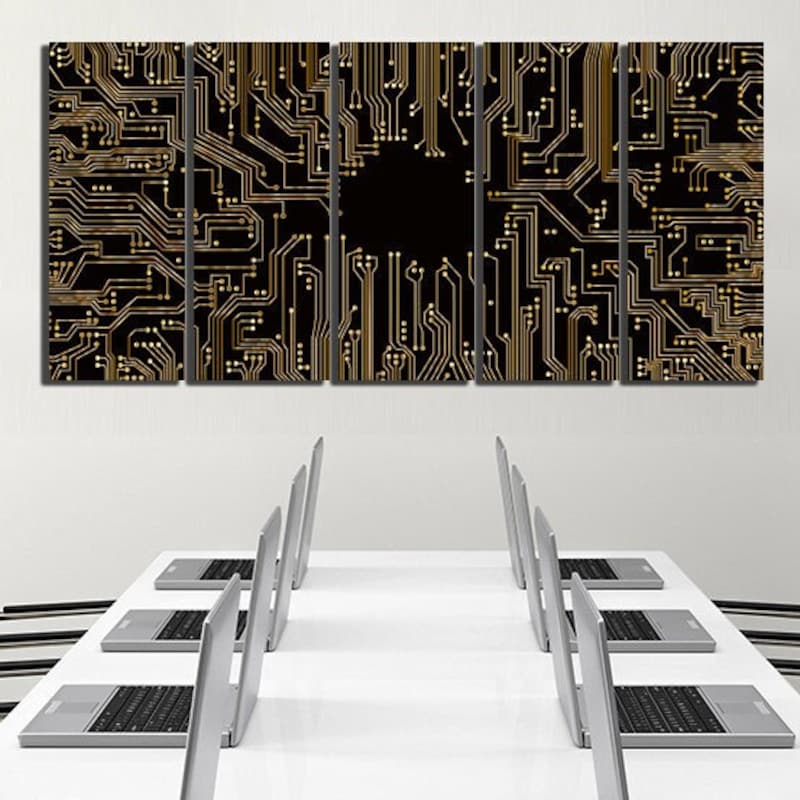 Circuit Board Art - Etsy