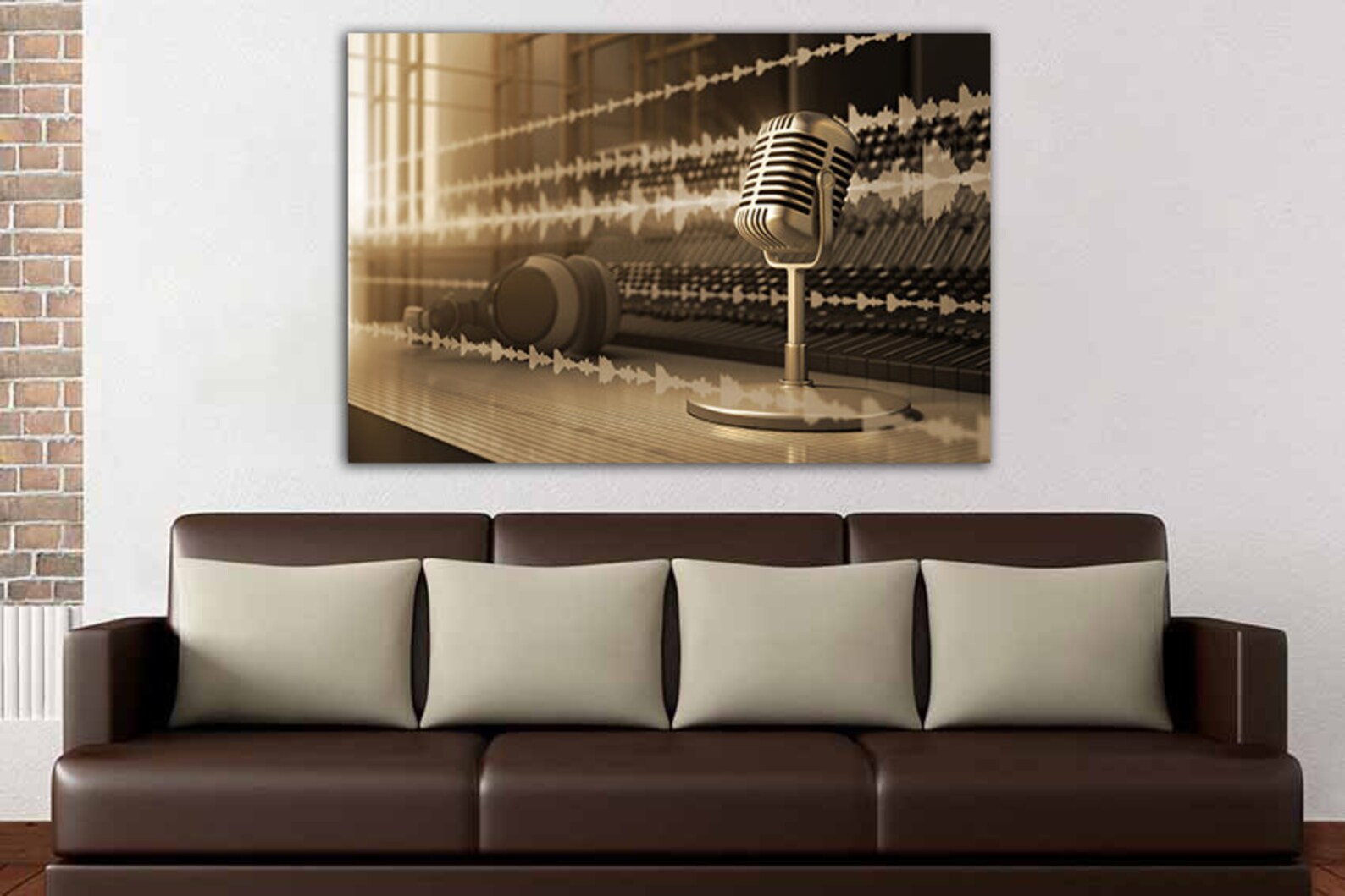 Audio canvas Modern wall decor Equipment decor Radio art Dj | Etsy