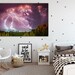 Eruption Wall Art Lightning Bolt Volcano Canvas Forest Wall Decor ...