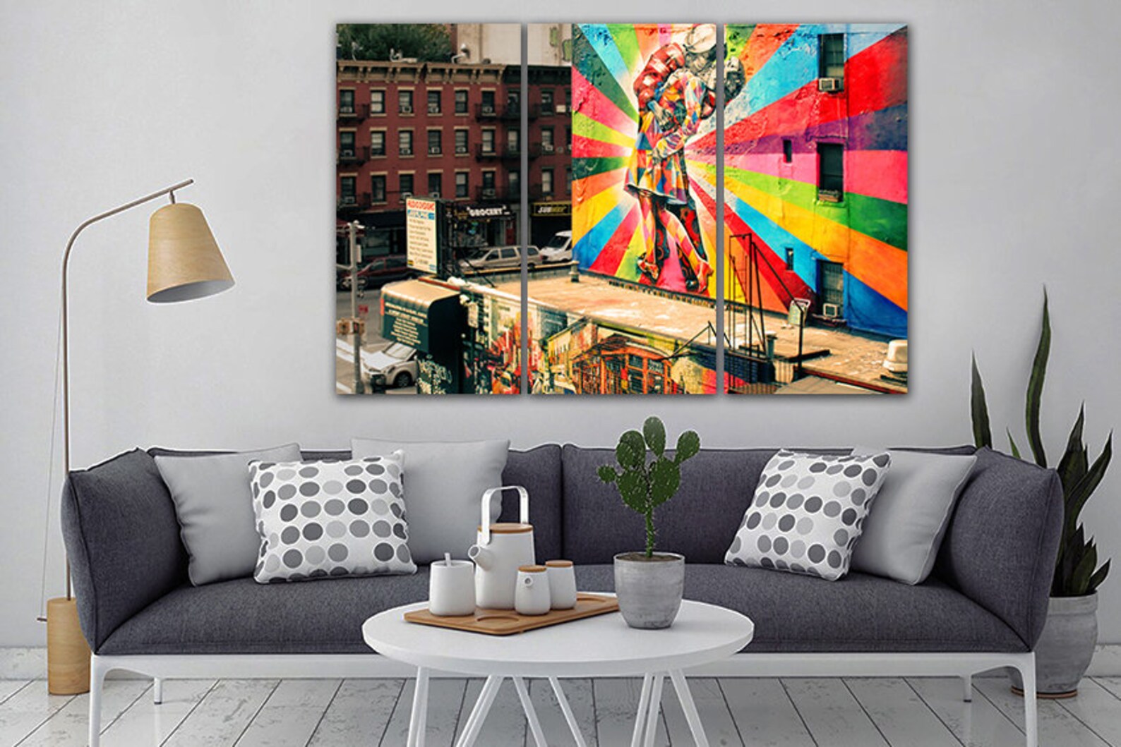 Graffiti Canvas Street Wall Art Mural Poster Love Graffiti Street Art ...