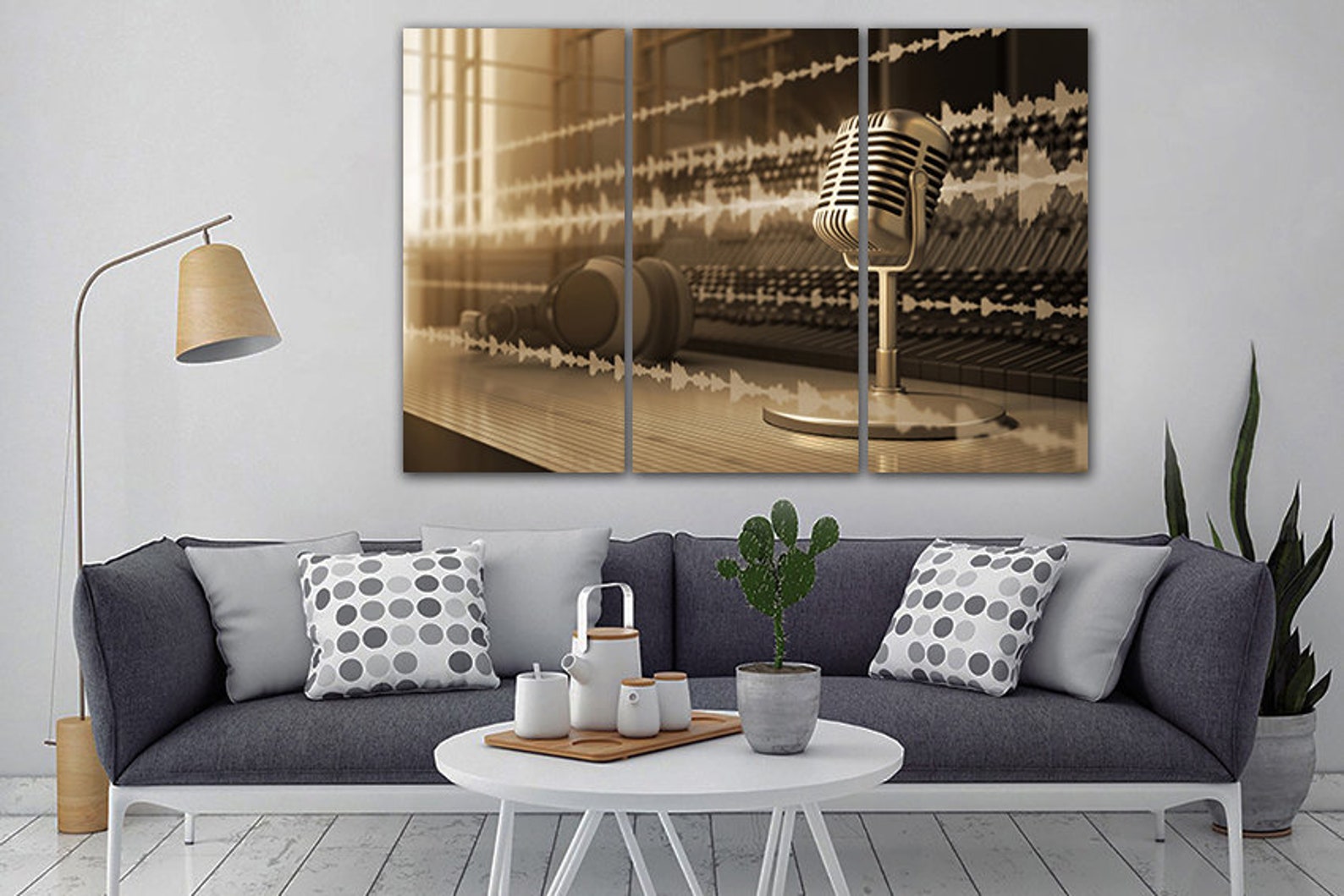 Audio Canvas Modern Wall Decor Equipment Decor Radio Art Dj - Etsy