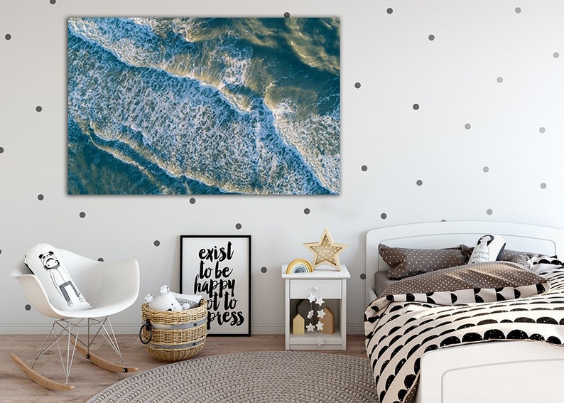 Sea Canvas Set Beach Art Print Nature Wall Decor Sea Wave - Etsy