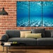 Ocean Canvas Underwater Decor Water Wall Art Undersea World - Etsy