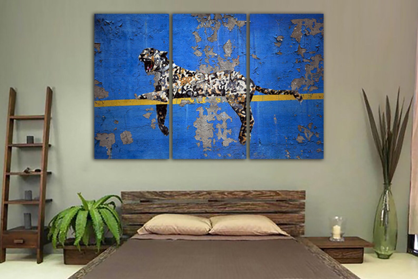 Cheetah Canvas Leopard Wall Art Bronx Zoo Art Print Art Animal - Etsy
