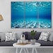 Ocean Canvas Underwater Decor Water Wall Art Undersea World - Etsy