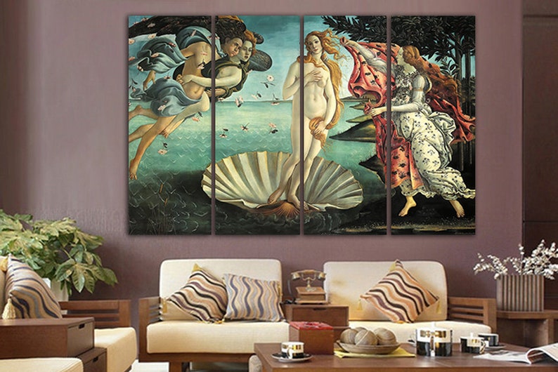 The Birth of Venus Sandro Botticelli Art Italian Artist | Etsy