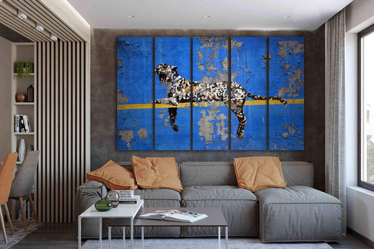 Cheetah canvas Leopard wall art Bronx zoo art Print art animal | Etsy