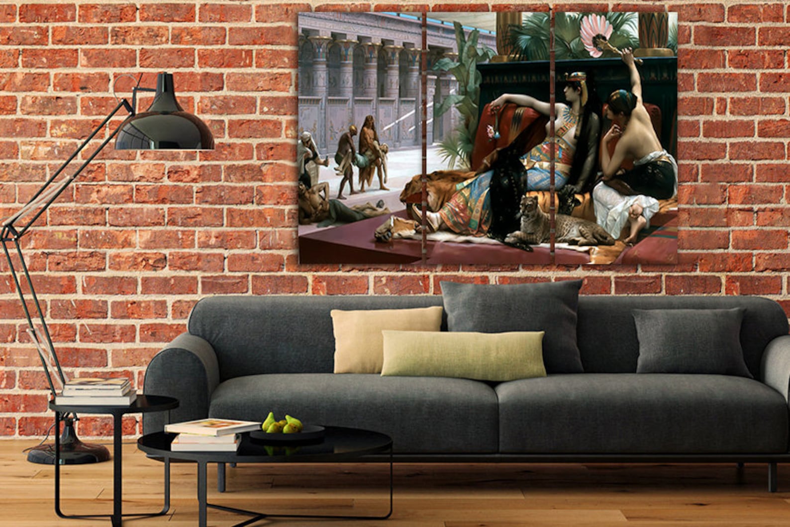 Cleopatra Wall Art Alexandre Cabanel Print on Canvas Testing - Etsy