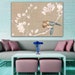 Painting Canvas Bird Paint Explosion Art Flower Wall Art Abstraction ...
