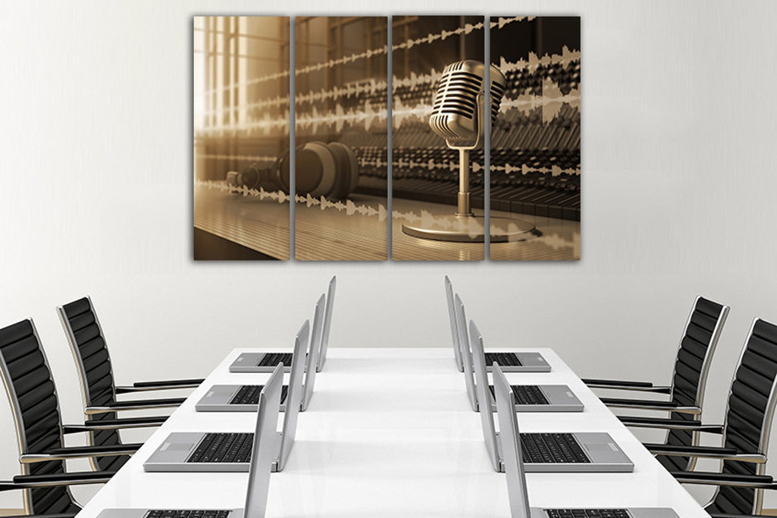 Audio canvas Modern wall decor Equipment decor Radio art Dj | Etsy