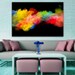 Paint Explosion Art Abstraction Canvas Abstract Painting - Etsy