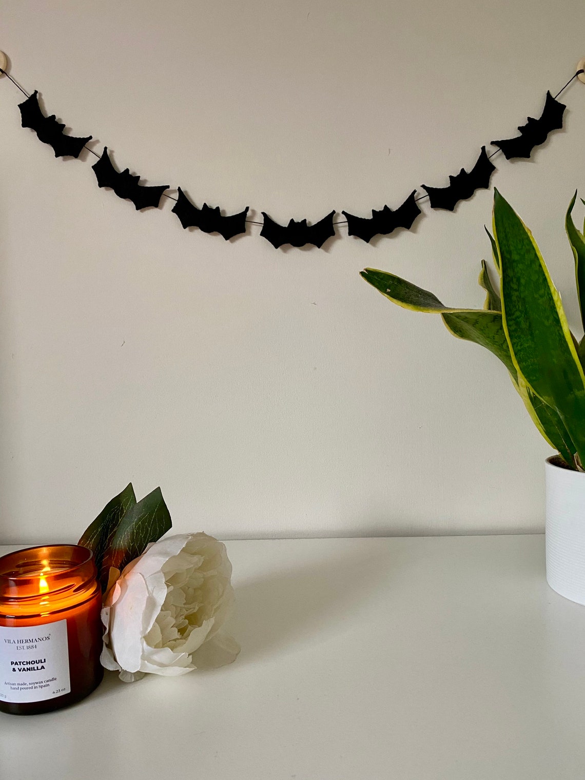 Bat Bunting. Felt Bat Bunting. Halloween Garland. - Etsy