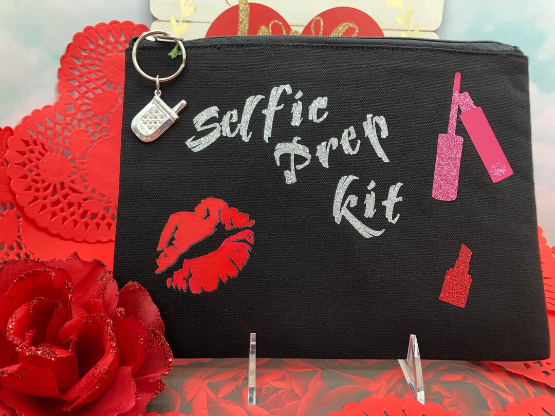 Selfie Prep Kit Cosmetic Bag - Etsy