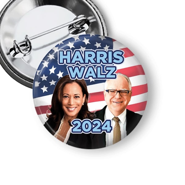 Presidential 2024 Election Buttons - Etsy