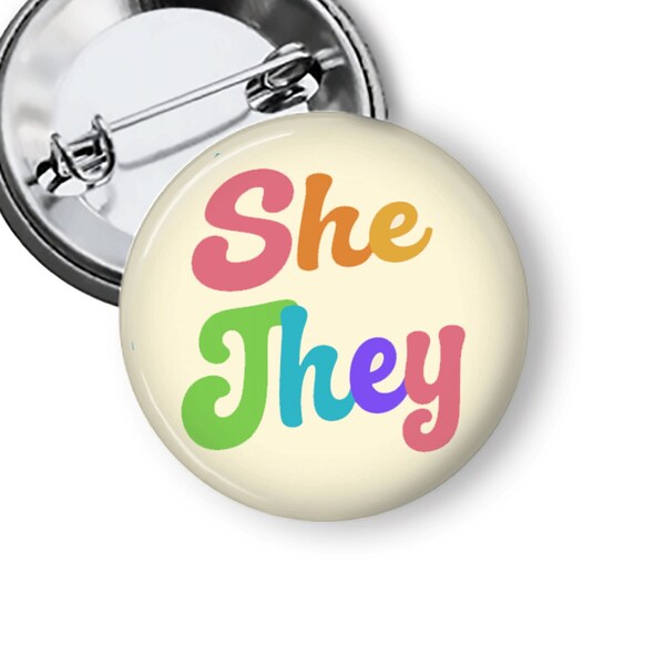 Magnet Pronoun Pins - Etsy