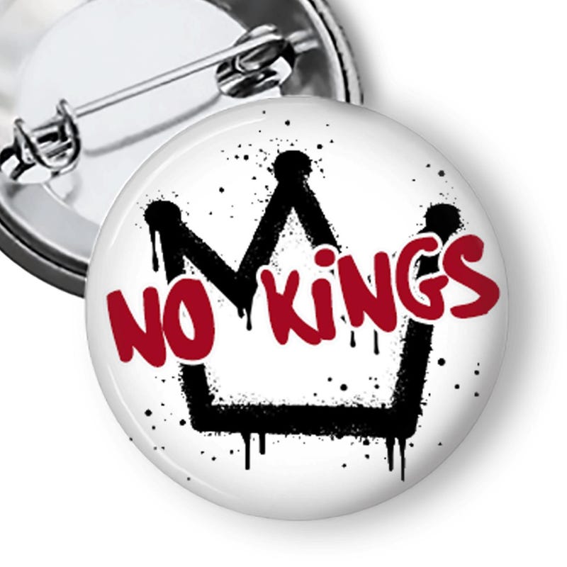 No Kings Protest Signs - Etsy