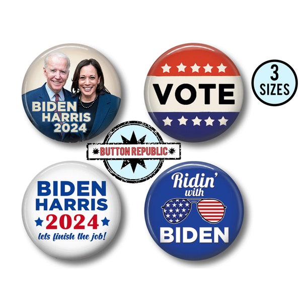 Democratic 2024 Pins - Etsy