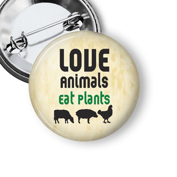 Vegan Pin - Etsy