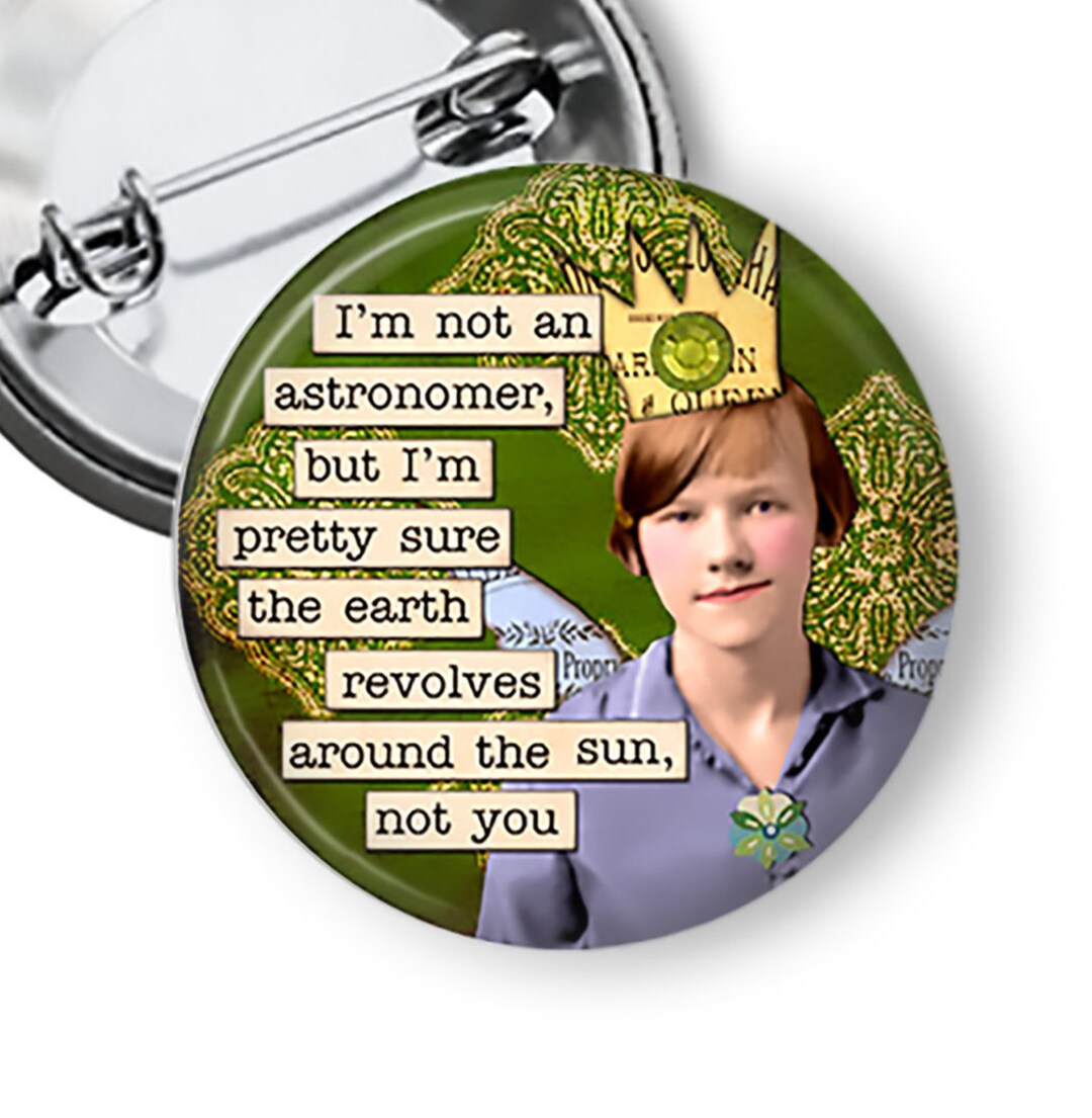 Funny Buttons Featuring Vintage Ladies B3 - Etsy