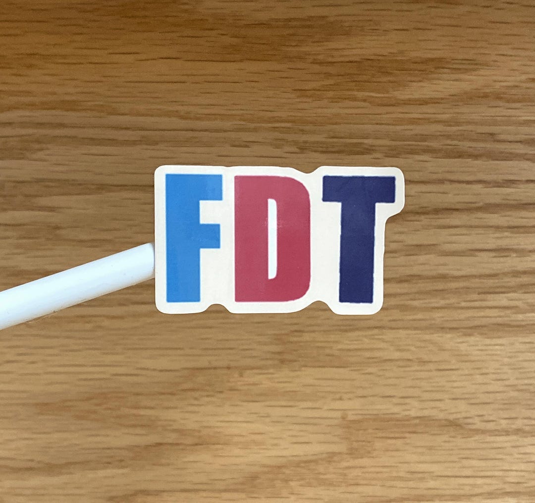 FDT Anti MAGA Anti Trump Sticker: Water Resistant Laptop Phone Bottle ...