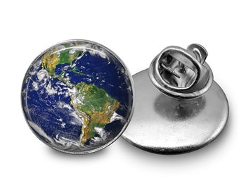 Save the Planet End Climate Change Lapel Pin | Etsy