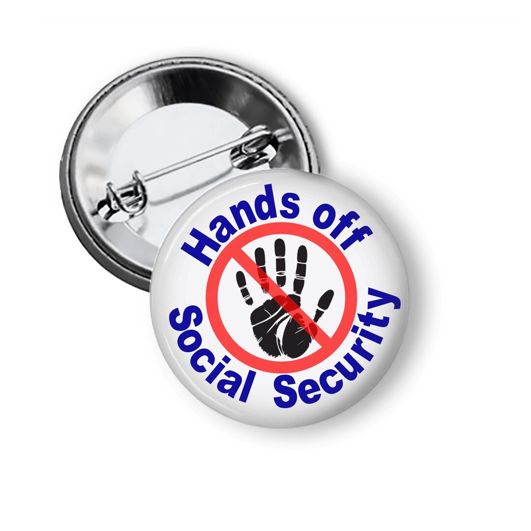 Save Social Security Pins Protect Social Security Pins Hands off ...