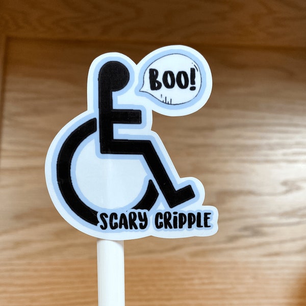 Funny Disability Stickers - Etsy